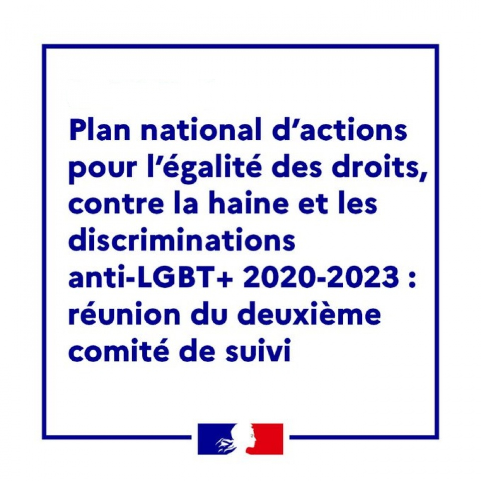 Réunion du second comité de suivi du plan national d’actions pour l’égalité des droits, contre ...